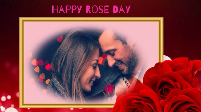 Happy Rose Day video Template | PosterMyWall