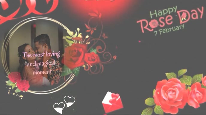 Happy Rose Day Wishes Template | PosterMyWall
