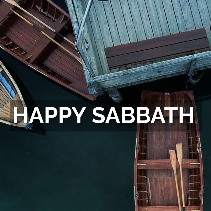 Copy of Happy Sabbath | PosterMyWall