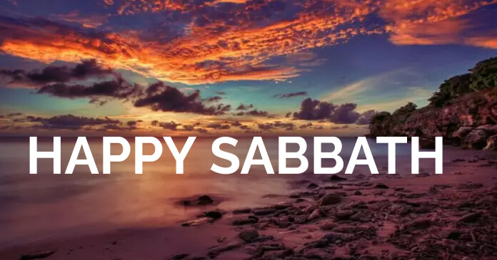 Happy Sabbath Template | PosterMyWall