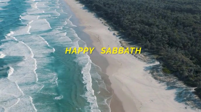 Happy Sabbath Template | PosterMyWall