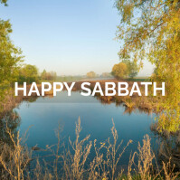 Happy Sabbath Template | PosterMyWall
