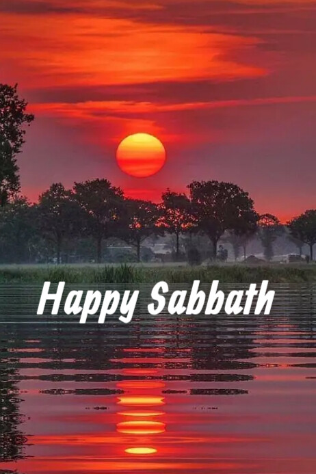 Happy Sabbath Template | PosterMyWall