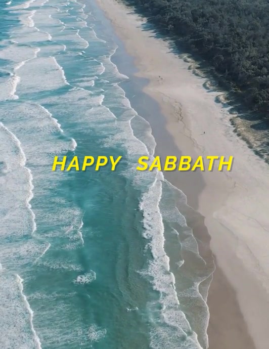 Happy Sabbath Template | PosterMyWall