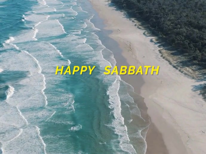 Happy Sabbath Template | PosterMyWall