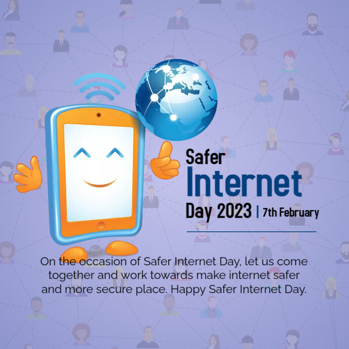 Happy safer internet day Template | PosterMyWall