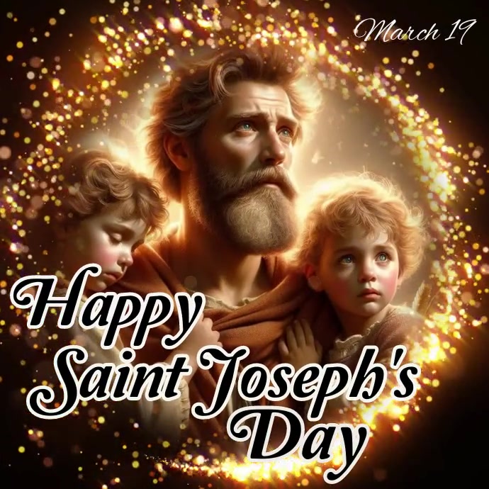 Copy of Happy Saint Joseph's Day video | PosterMyWall