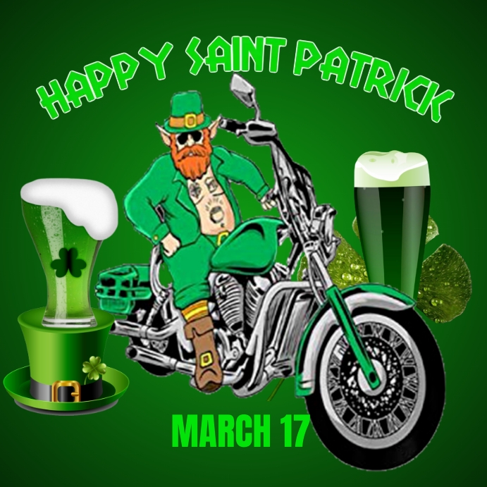 Copy of happy saint patrick flyer | PosterMyWall