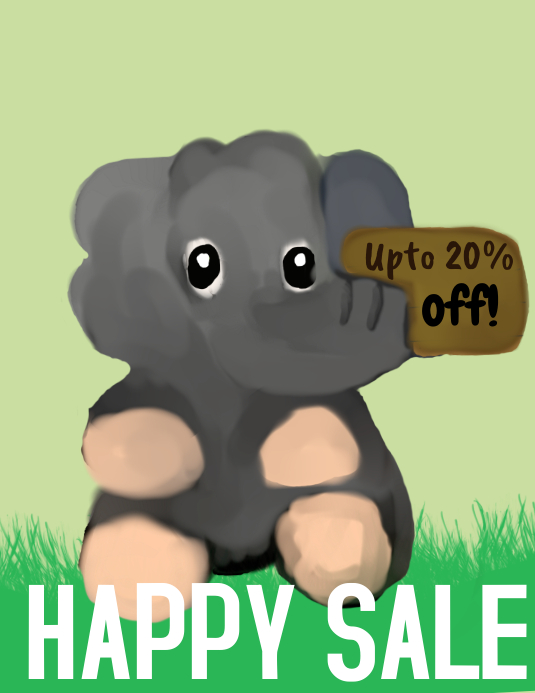 Happy Sale Template | PosterMyWall