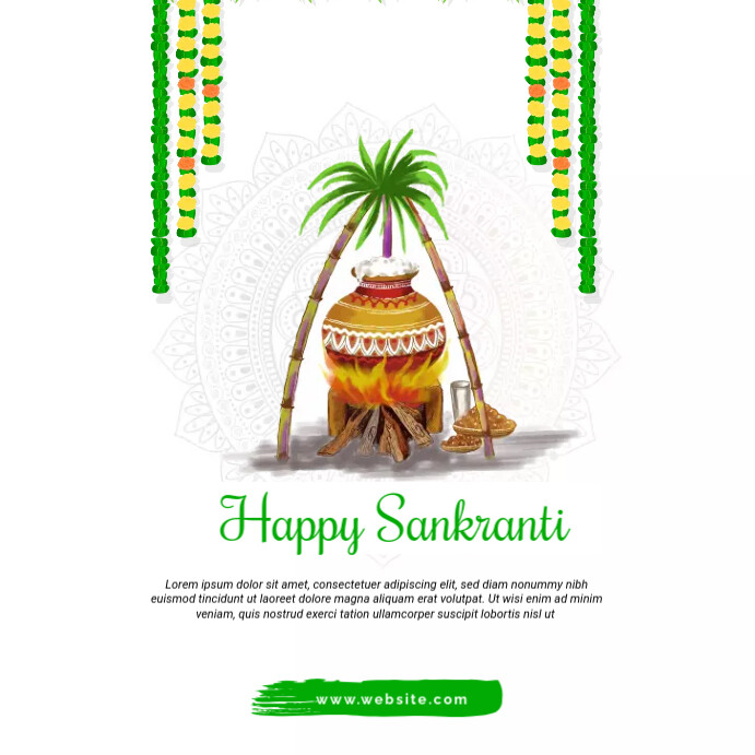 Copy of Happy Sankranti | PosterMyWall