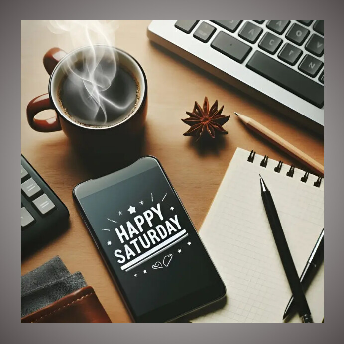 Happy Saturday Template | PosterMyWall