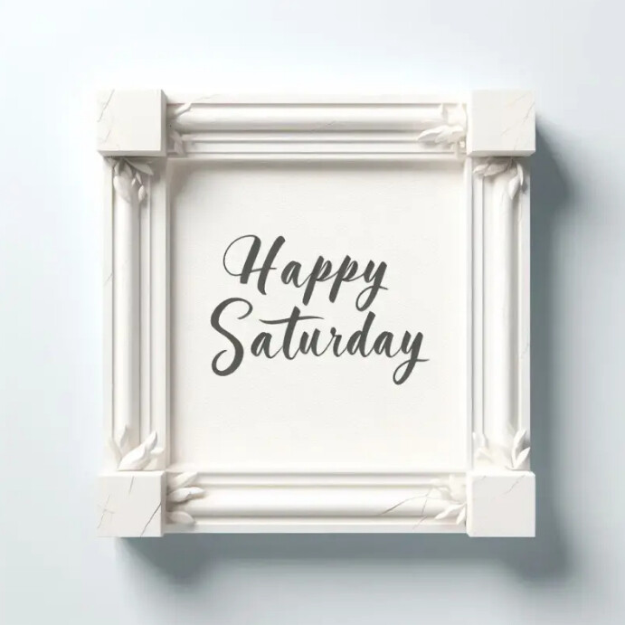 Copy of Happy Saturday | PosterMyWall