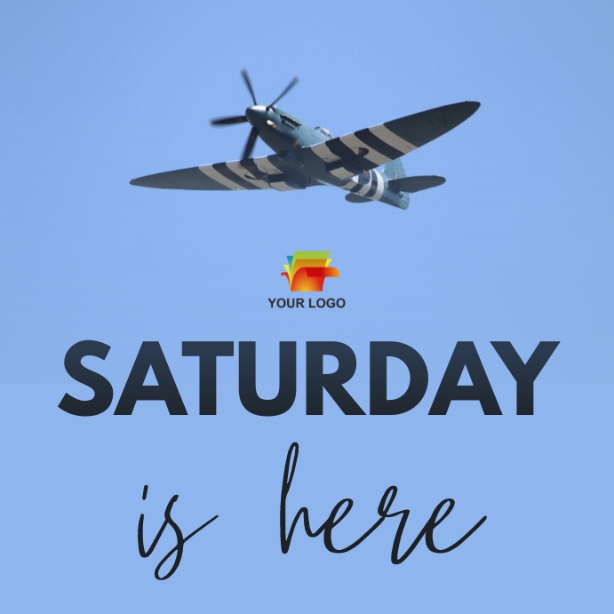 happy saturday flyer Template | PosterMyWall