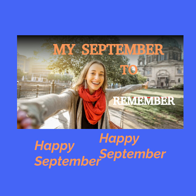 Copy of happy September wishes | PosterMyWall