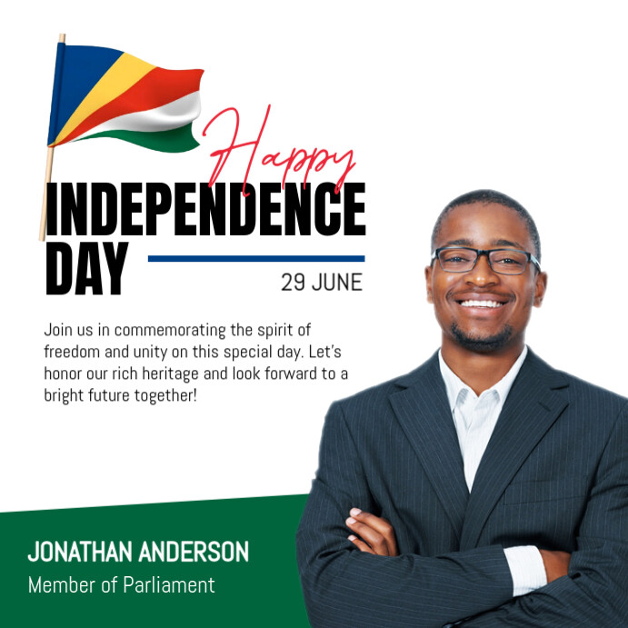 Happy Seychelles Independence day Template | PosterMyWall