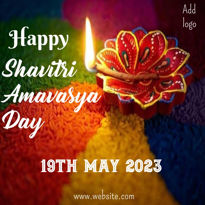 Happy shavitri amavasya instagram post Template | PosterMyWall