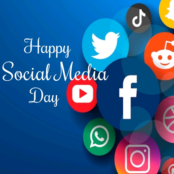 Happy Social media day Instagram post Template | PosterMyWall