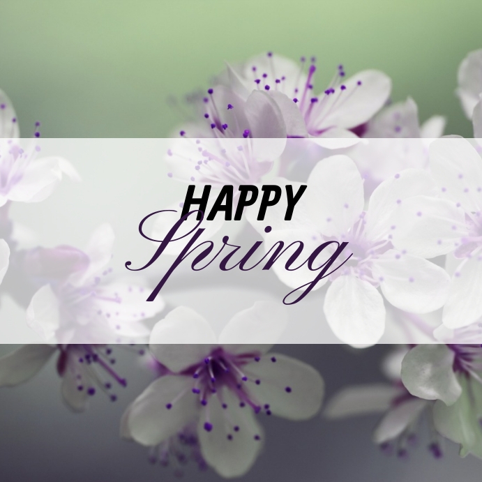Copy of happy spring | PosterMyWall