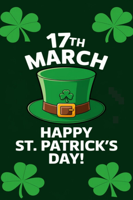 happy st patricks day Template | PosterMyWall