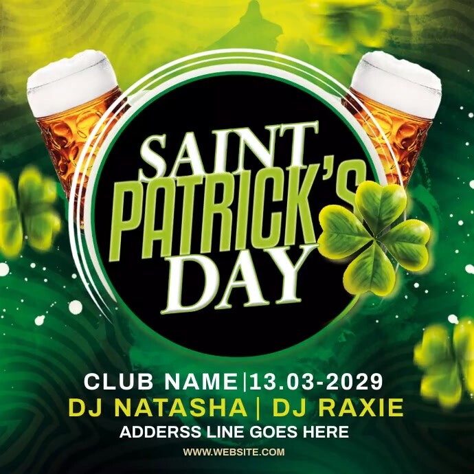 Happy St. Patrick's Day Template | PosterMyWall