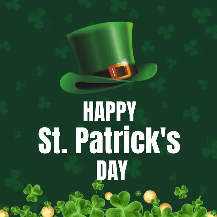 Happy St. Patrick's Day Template | PosterMyWall