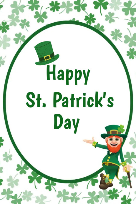 Happy St.Patrick's Day Template | PosterMyWall