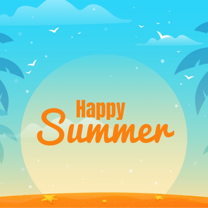 Happy Summer Template | PosterMyWall
