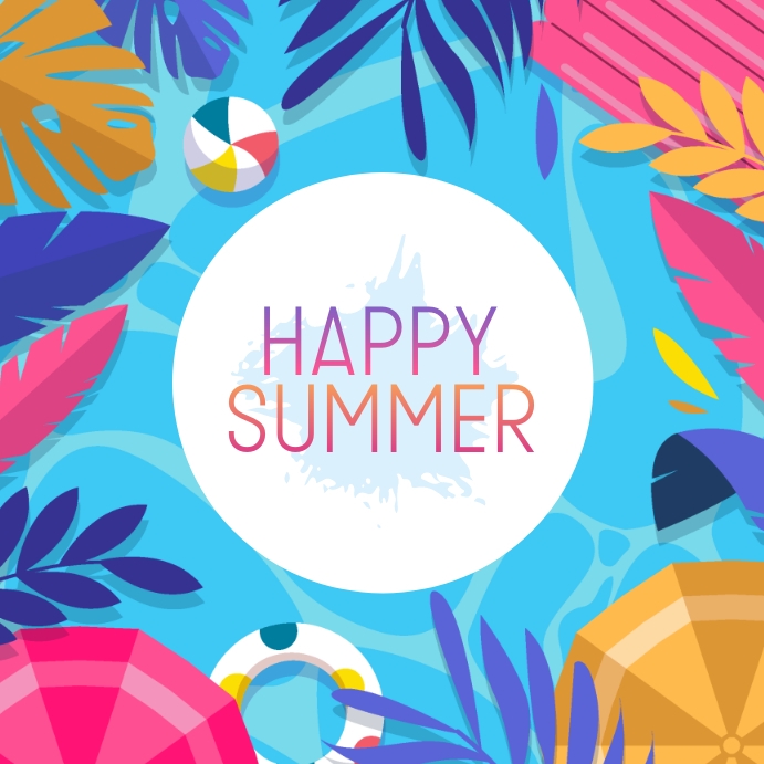 Happy Summer Template | PosterMyWall