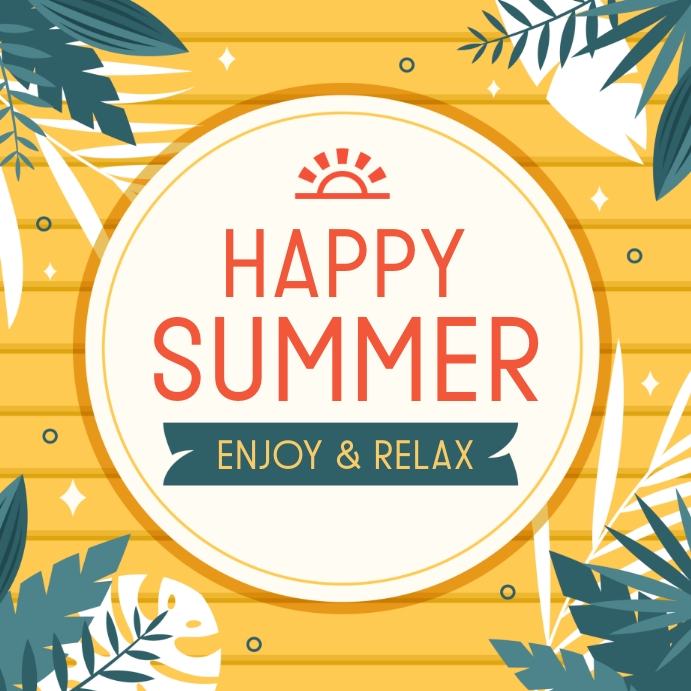 Copy of Happy Summer | PosterMyWall