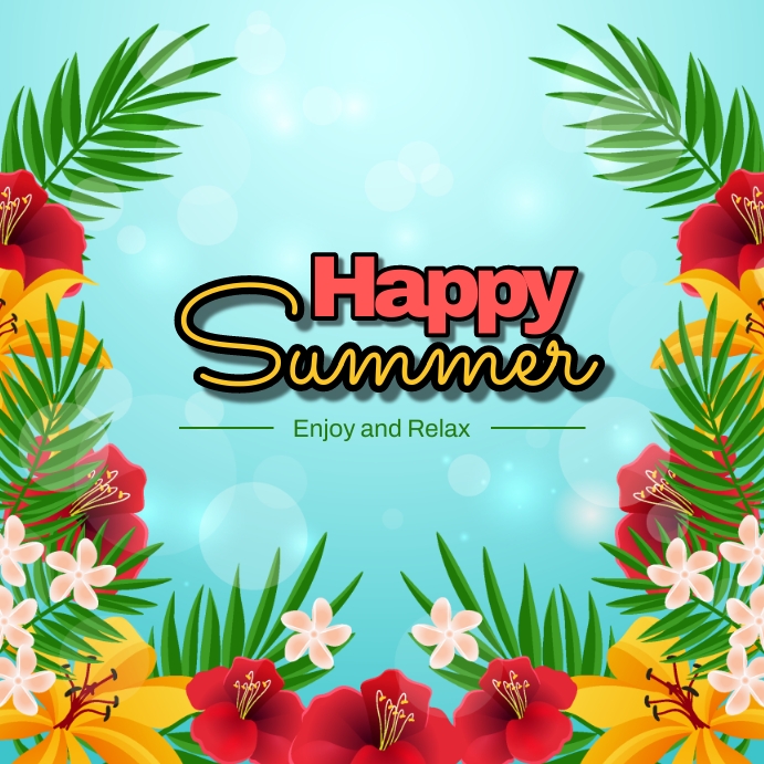 Plantilla de Happy Summer | PosterMyWall
