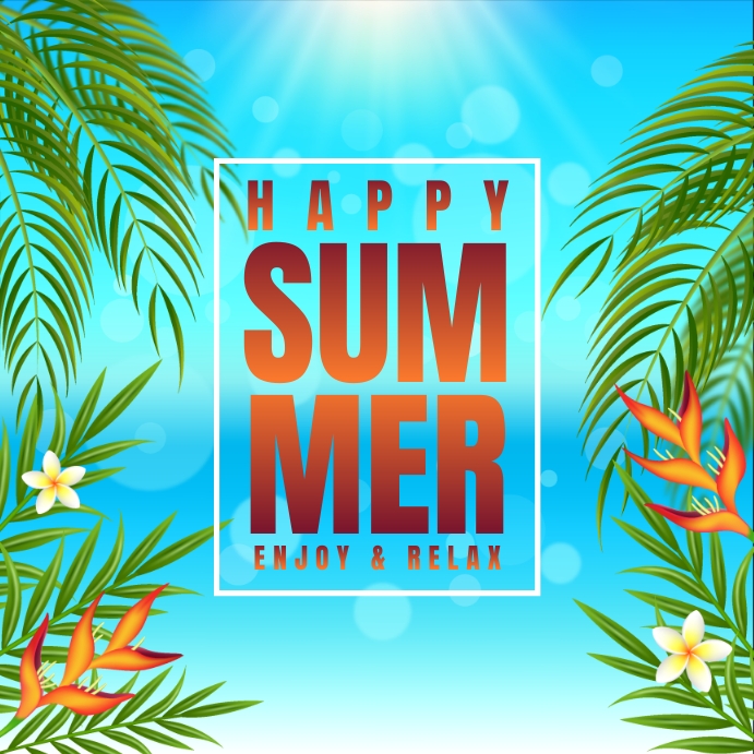 Happy Summer Template | PosterMyWall