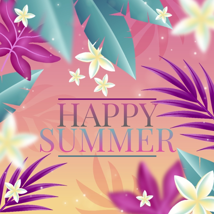 Happy Summer Template | PosterMyWall