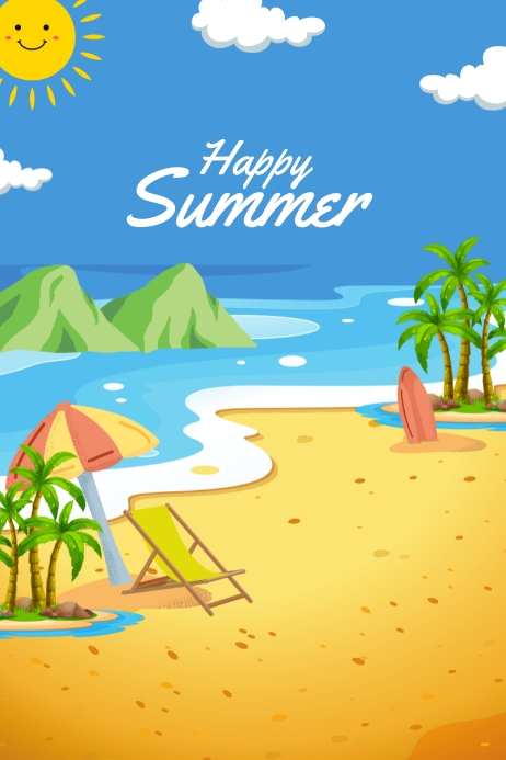 Happy Summer Template | PosterMyWall