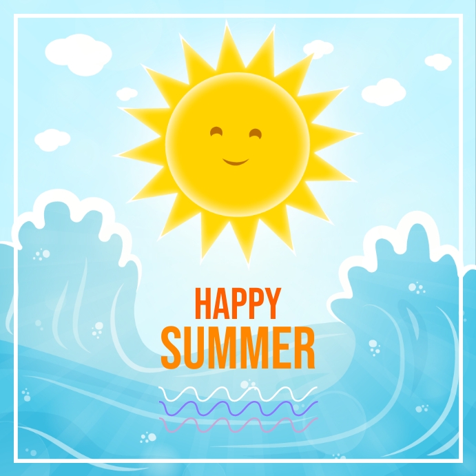 Copy of Happy Summer | PosterMyWall