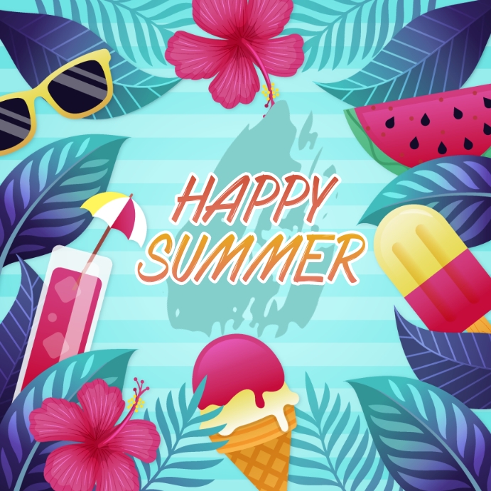 Happy Summer Template | PosterMyWall