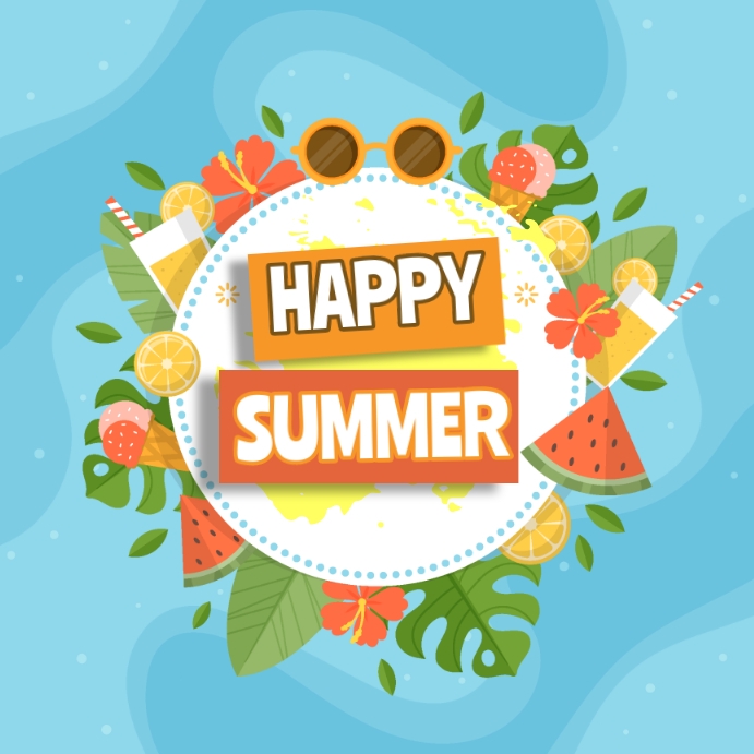 Copy of Happy Summer | PosterMyWall