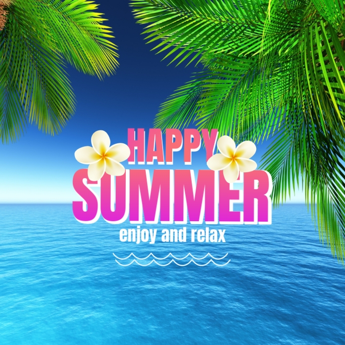 Copy of Happy Summer | PosterMyWall