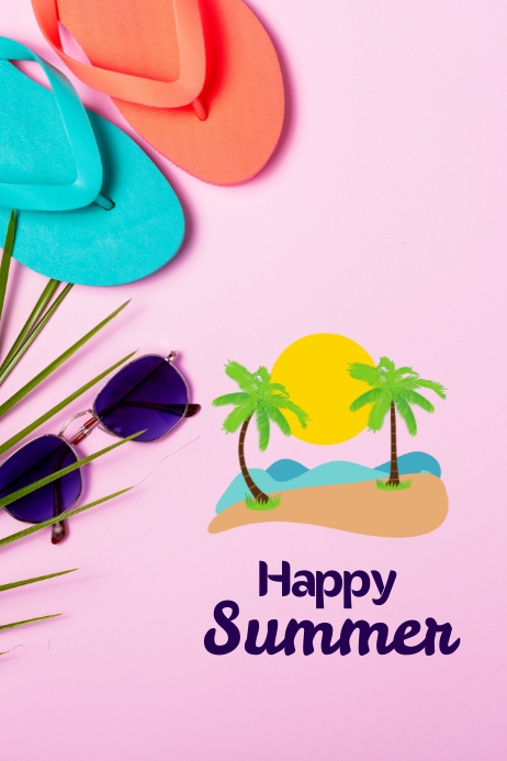 Happy Summer Template | PosterMyWall
