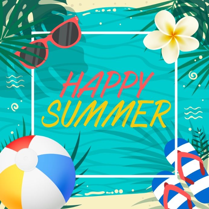Happy Summer Template | PosterMyWall