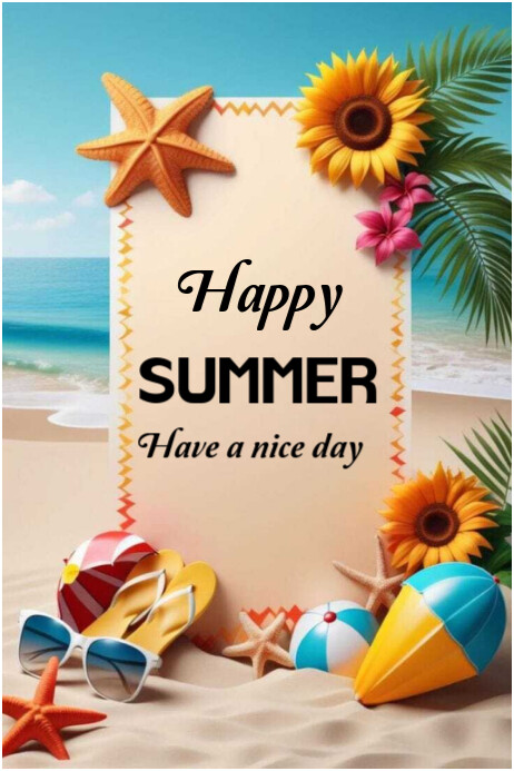 Happy Summer Template | PosterMyWall