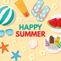 Happy Summer Template | PosterMyWall
