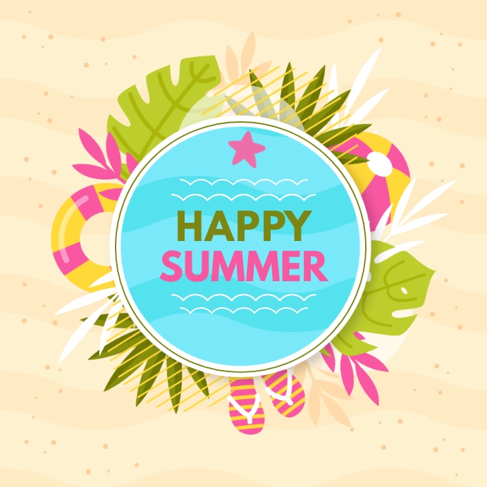 Happy Summer Template | PosterMyWall