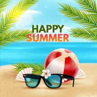 Happy Summer Template | PosterMyWall