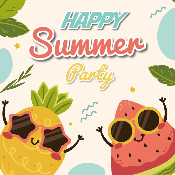 Copy of Happy Summer | PosterMyWall