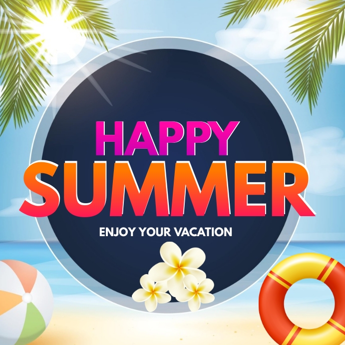 Happy Summer Template | PosterMyWall