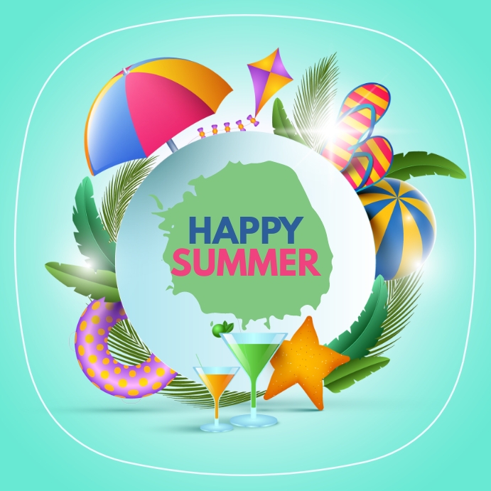 Happy Summer Template | PosterMyWall