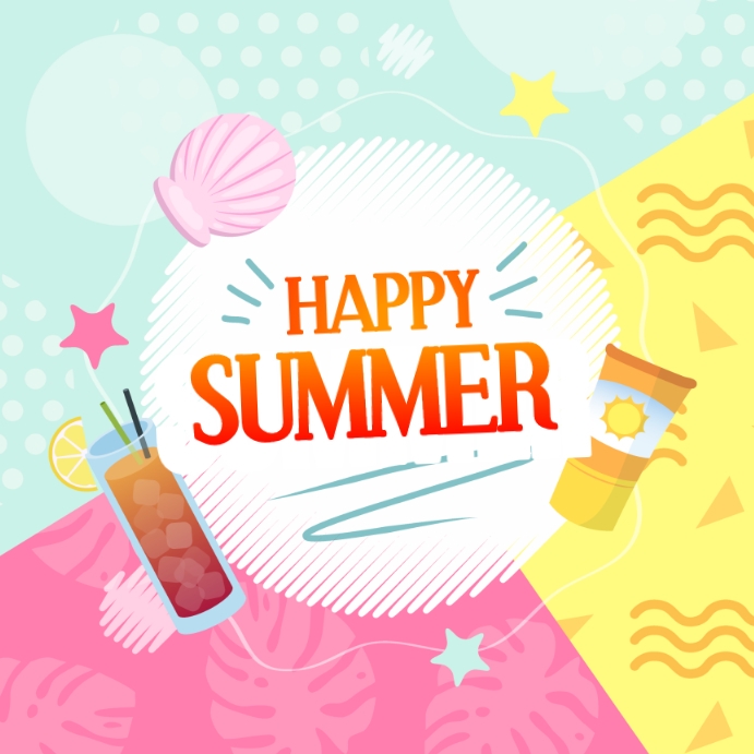 Happy Summer Template | PosterMyWall