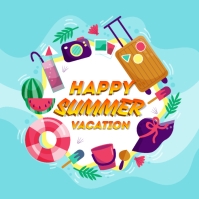HAPPY SUMMER Template | PosterMyWall