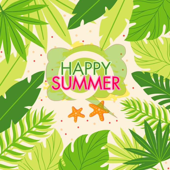 Happy Summer Template | PosterMyWall