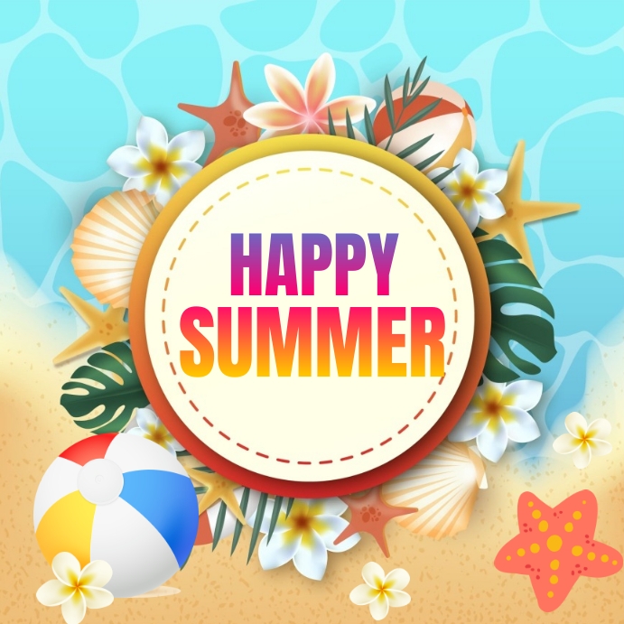 Copy of Happy Summer | PosterMyWall